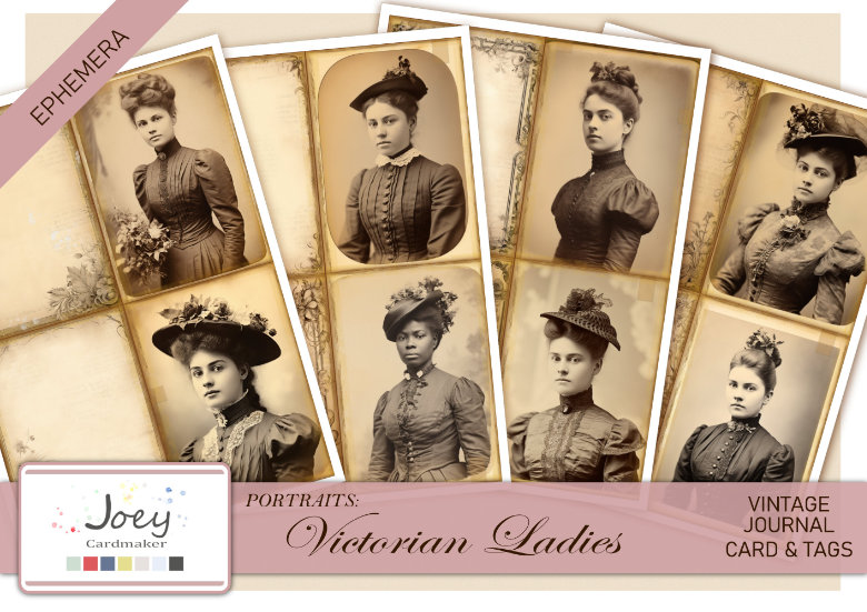 Portraits: Victorian Ladies – Joey Cardmaker